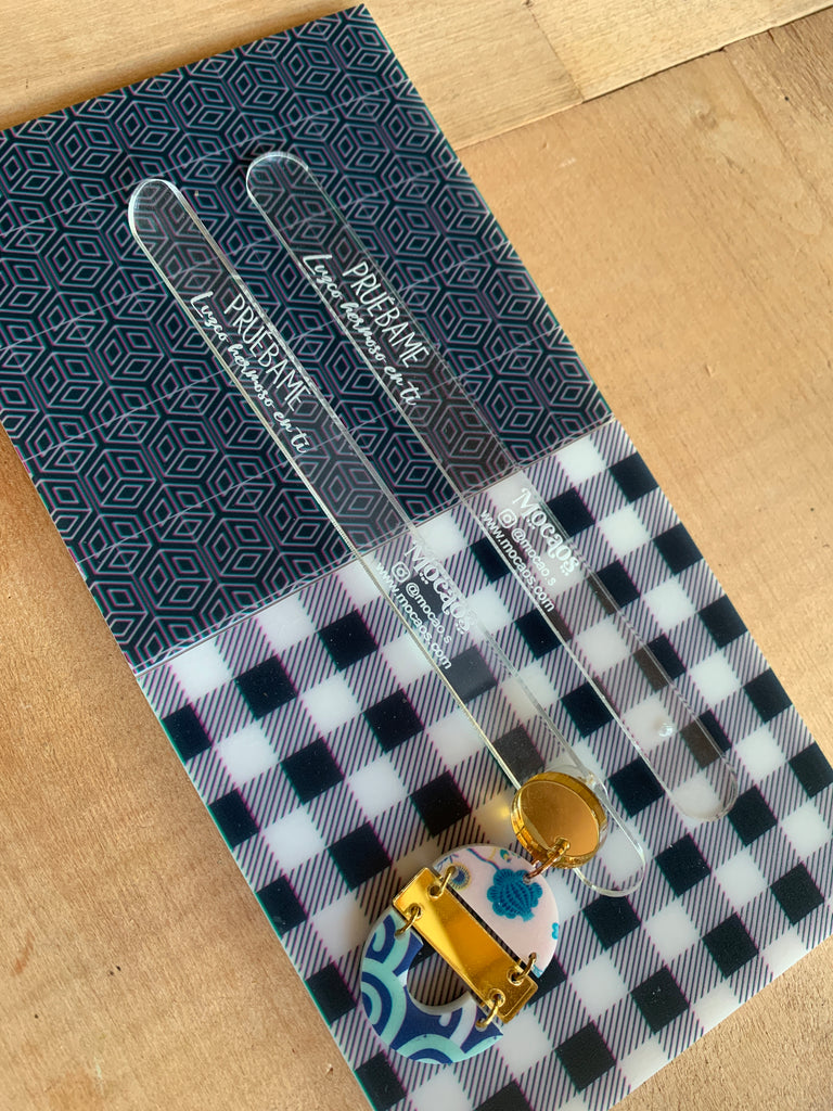 6 Palitos probadores, personalizable. Ideales para mantener la higiene ...